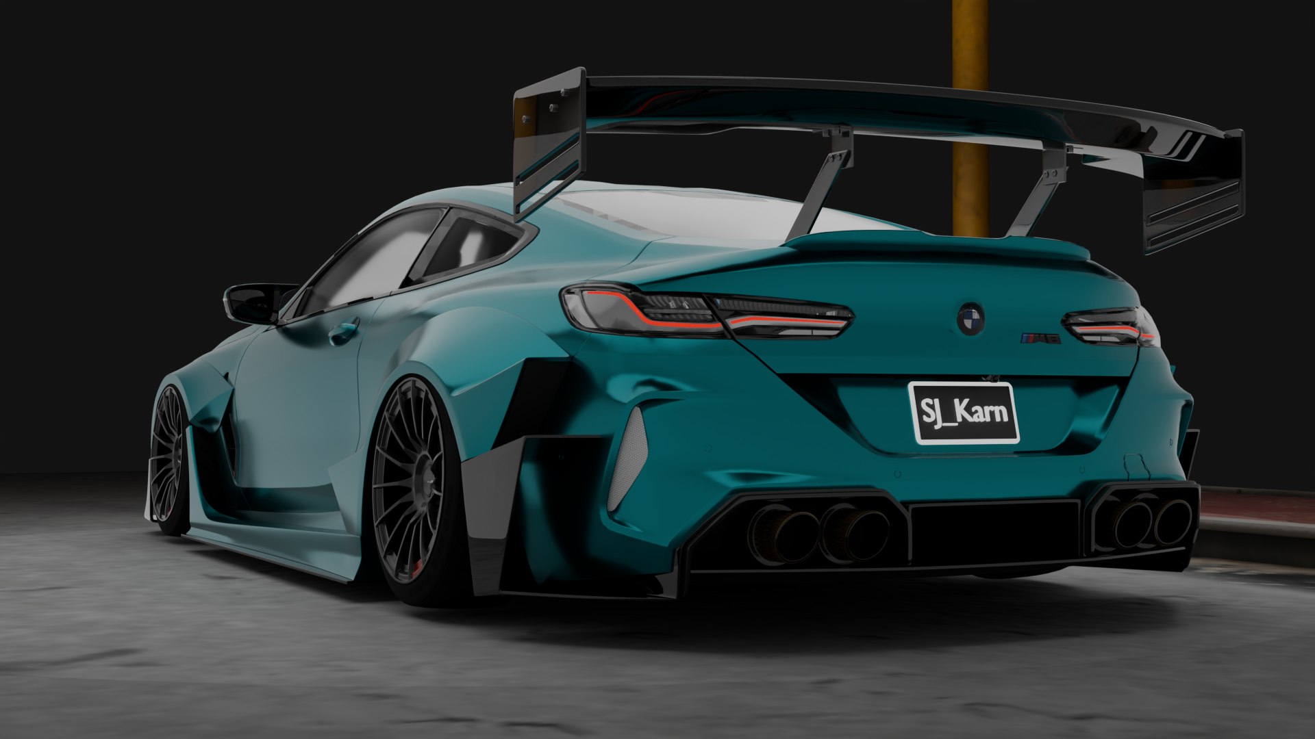 BMW M8 Modified 3D Model - TurboSquid 2300948