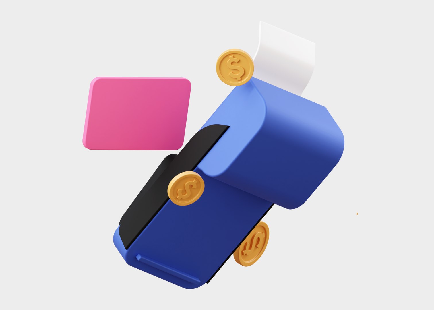 3D EDC Machine ATM 3D Illustration Model - TurboSquid 2230897