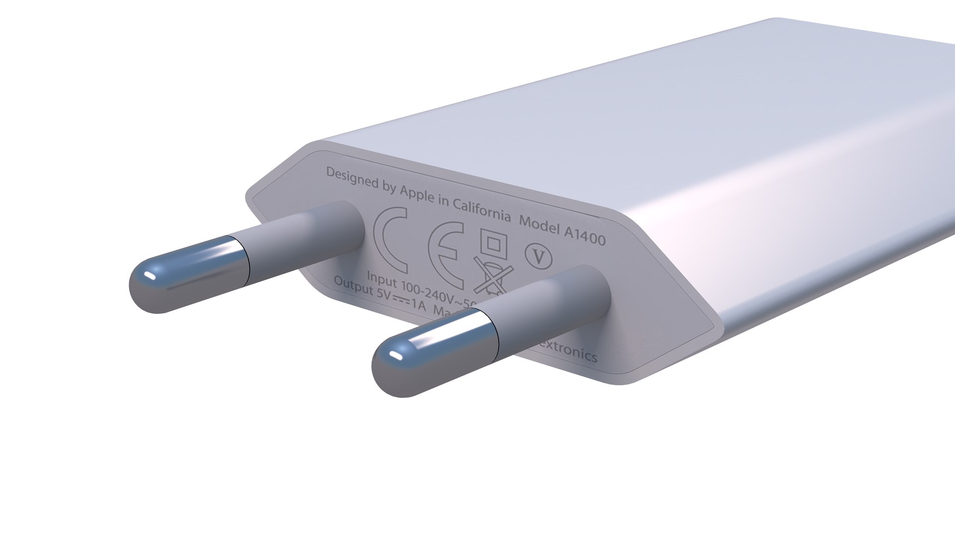 3D Model Apple 5w Usb - TurboSquid 1602566