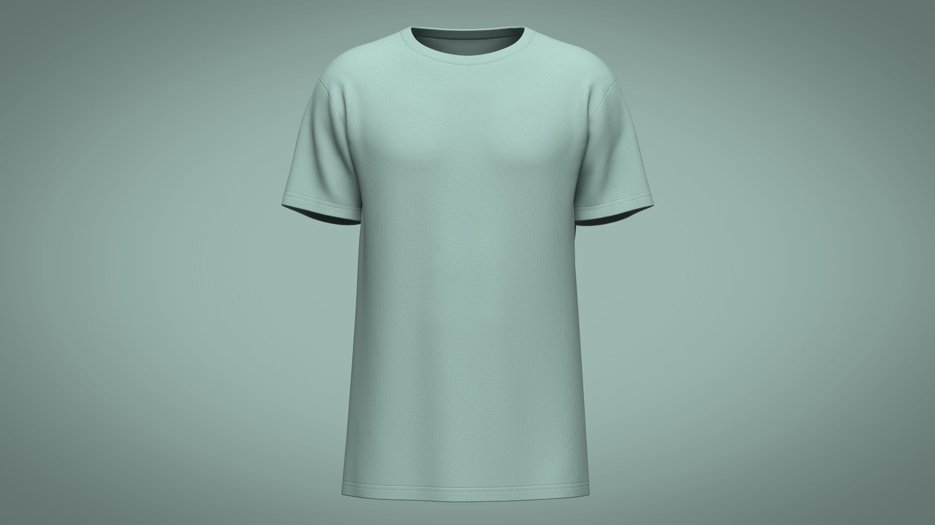 3D Premium Round Neck Tee Design Model - TurboSquid 2220697