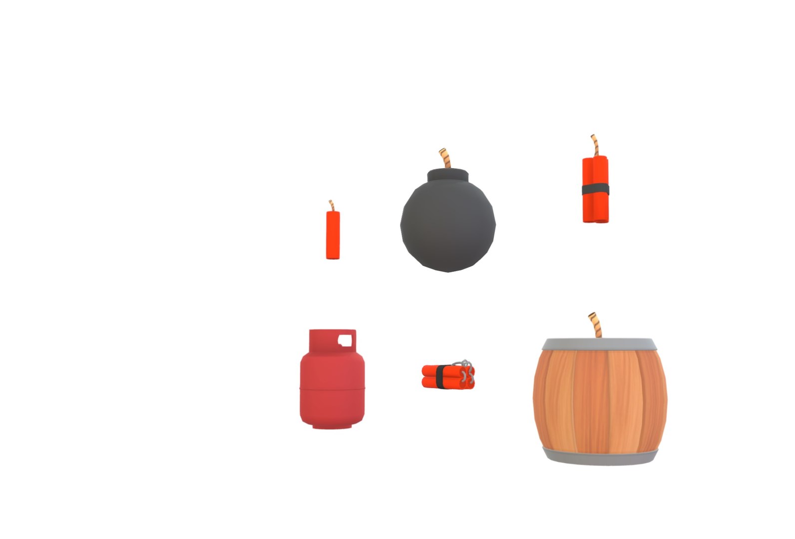 Explosive Pack Model - TurboSquid 2199683