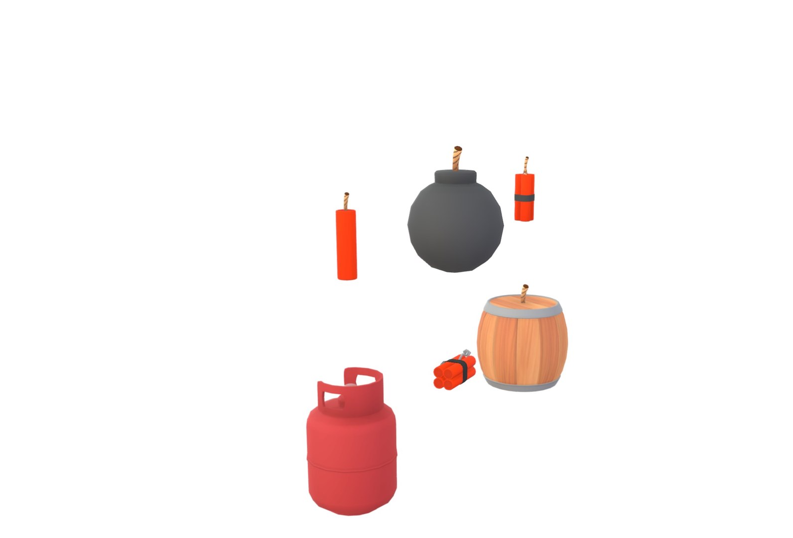 Explosive Pack Model - TurboSquid 2199683
