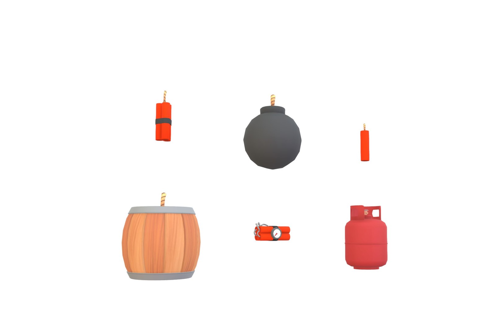 Explosive Pack Model - TurboSquid 2199683