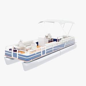 3D Pontoon Models | TurboSquid