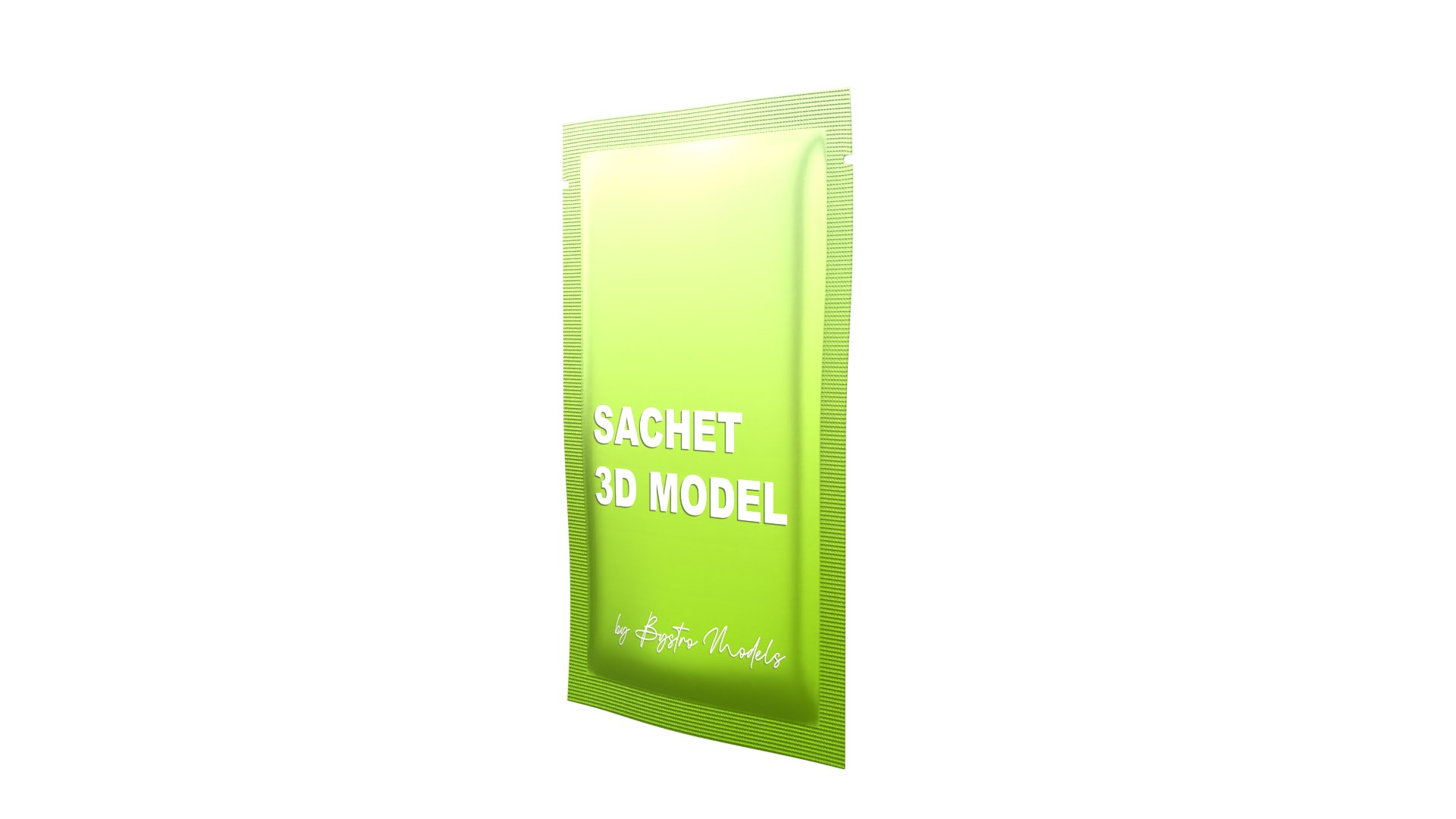 3D Sachet 4 Model - TurboSquid 2276543