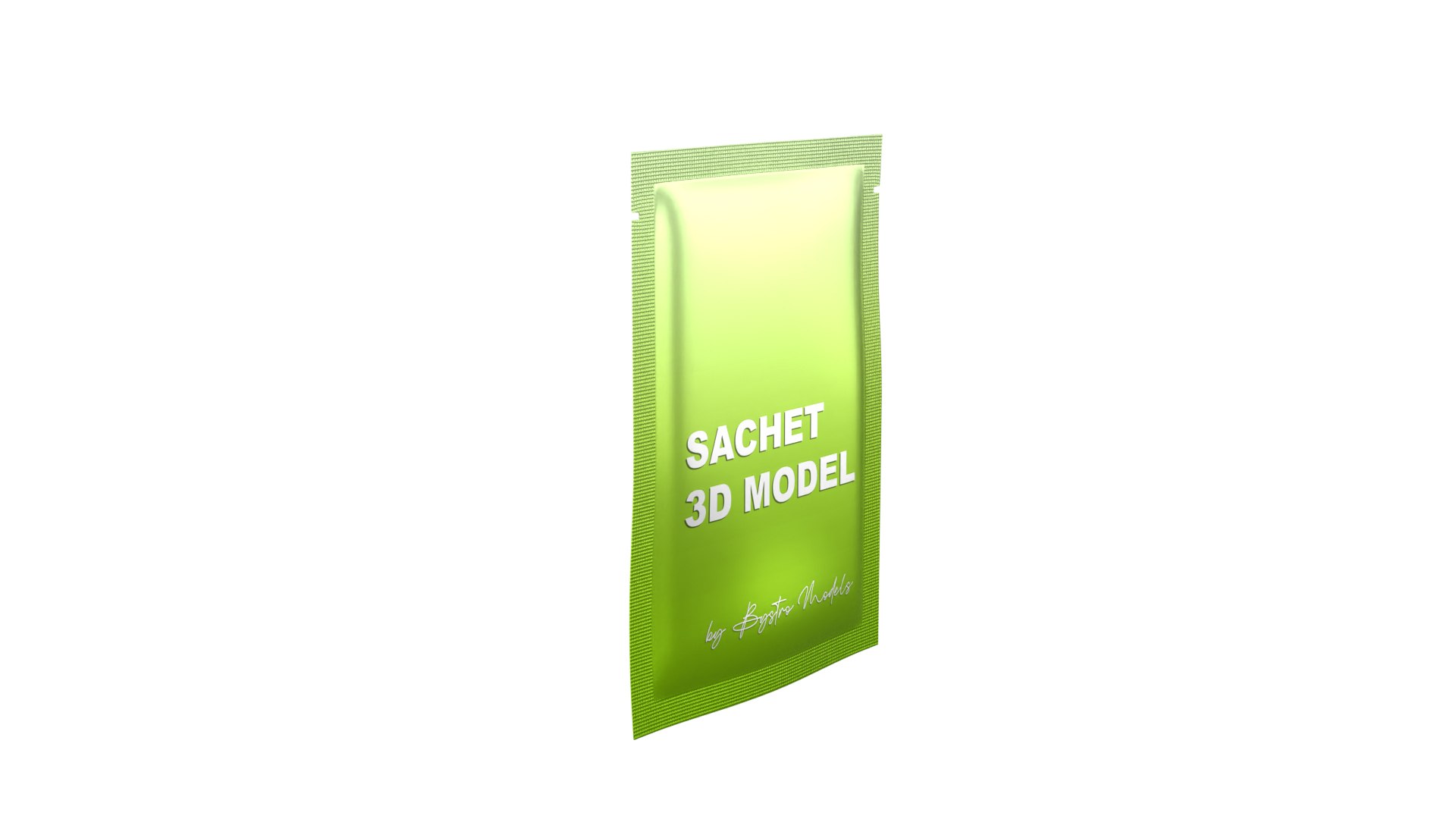 3D Sachet 4 Model - TurboSquid 2276543