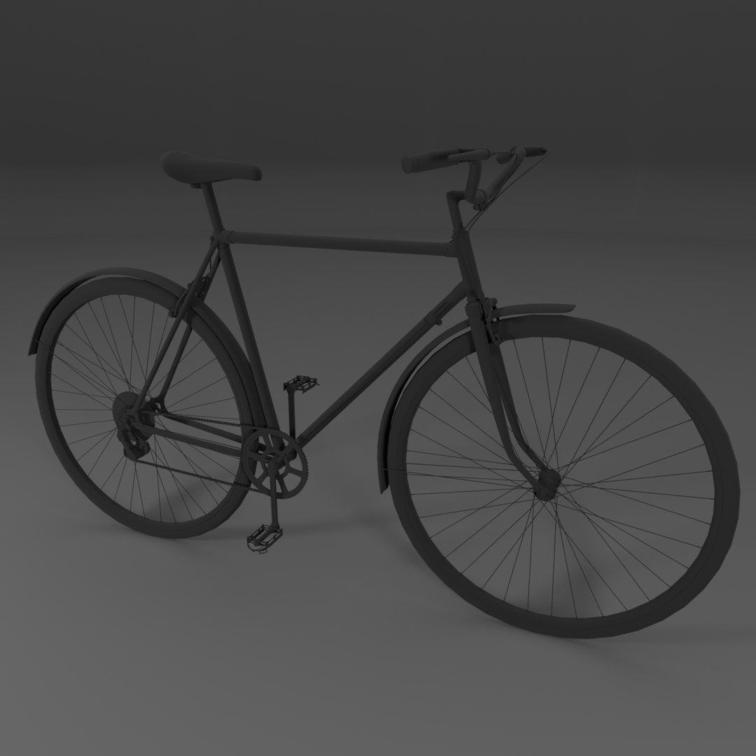 3D Touring Bike Tourist Bicycle Model - TurboSquid 1337744