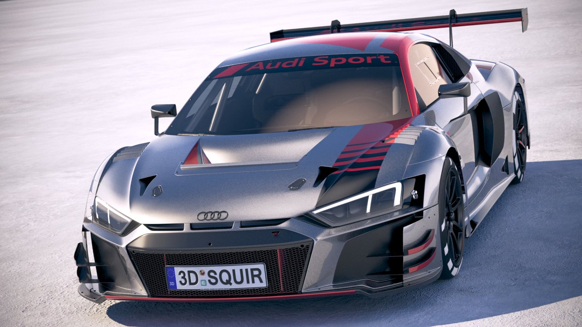3D audi r8 lms model - TurboSquid 1469686