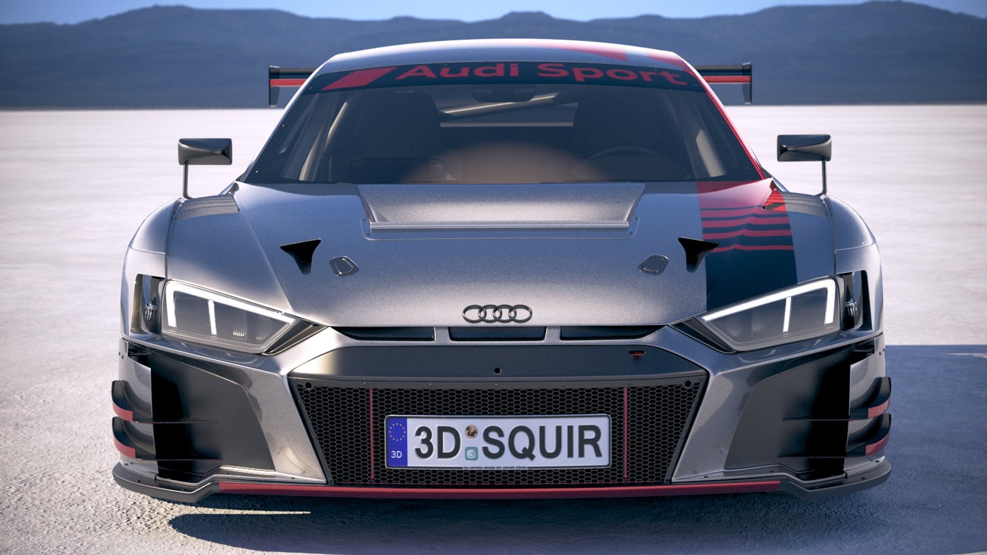 3D audi r8 lms model - TurboSquid 1469686