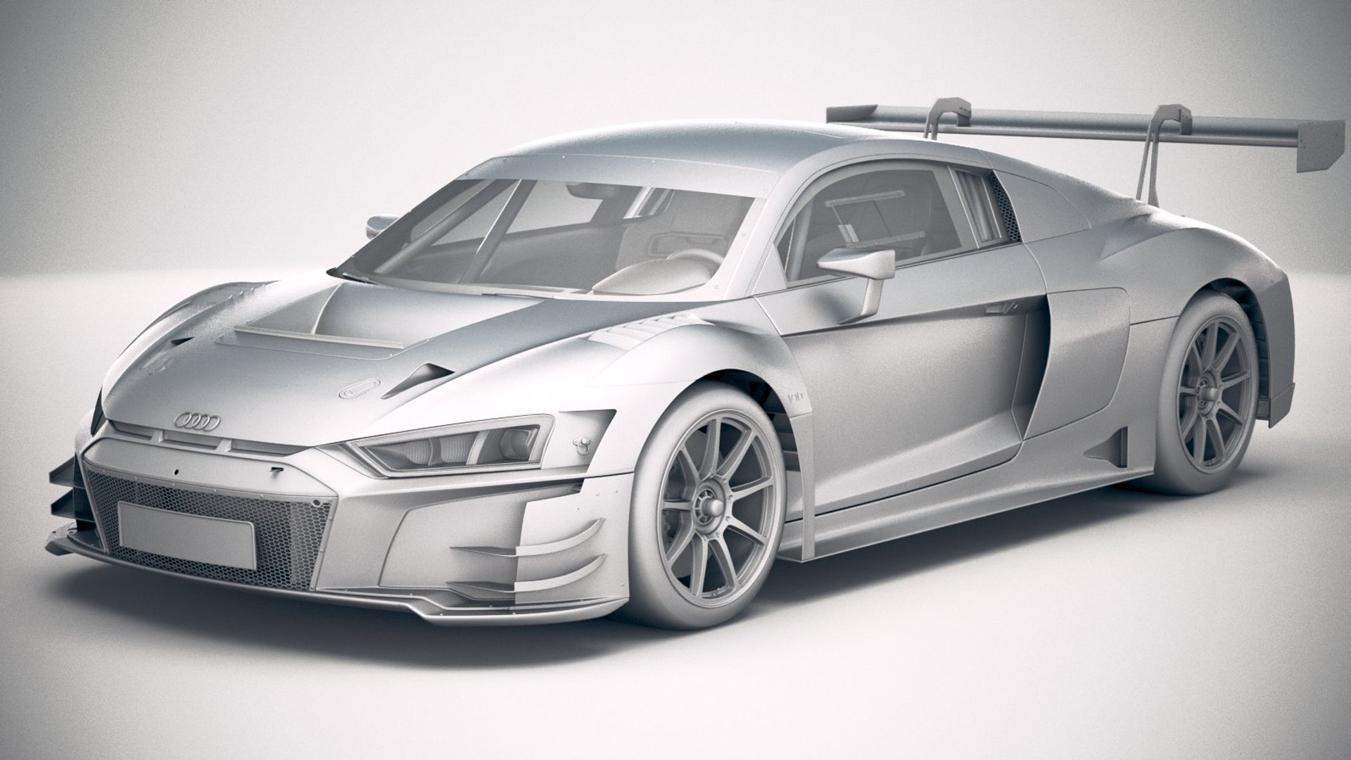 3D audi r8 lms model - TurboSquid 1469686