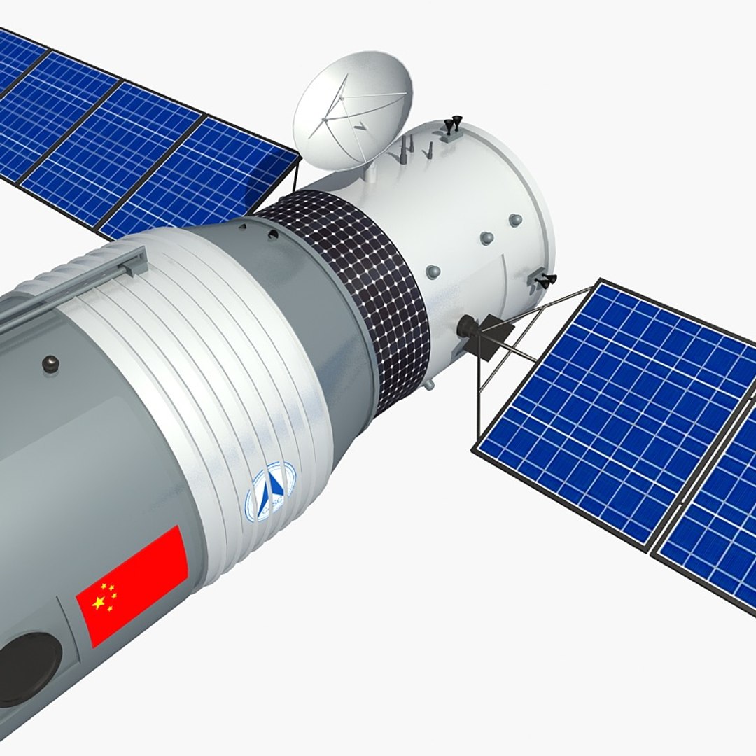 3D Tiangong 1 10 - TurboSquid 1473091