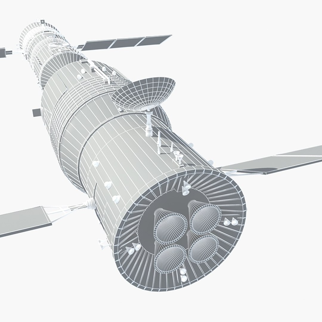3D Tiangong 1 10 - TurboSquid 1473091