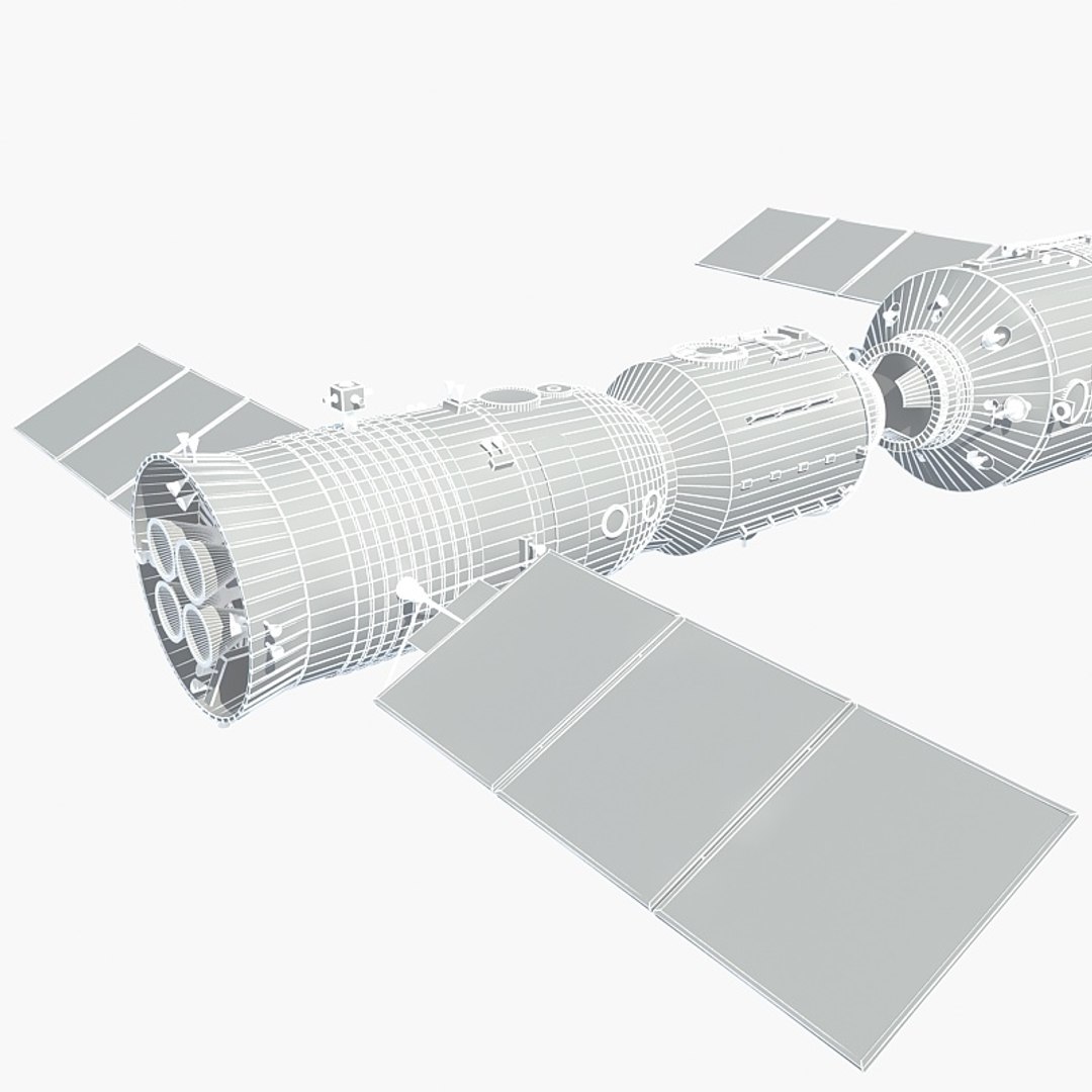 3D Tiangong 1 10 - TurboSquid 1473091
