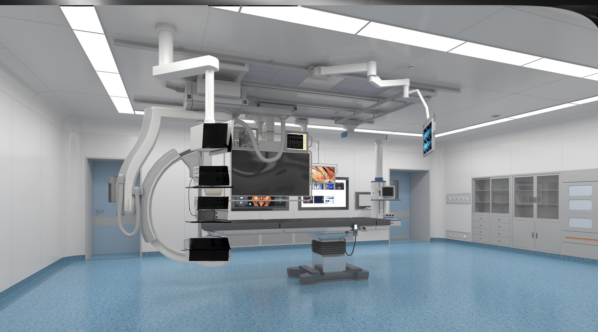 Medical Operating Room 3D Model - TurboSquid 2395793