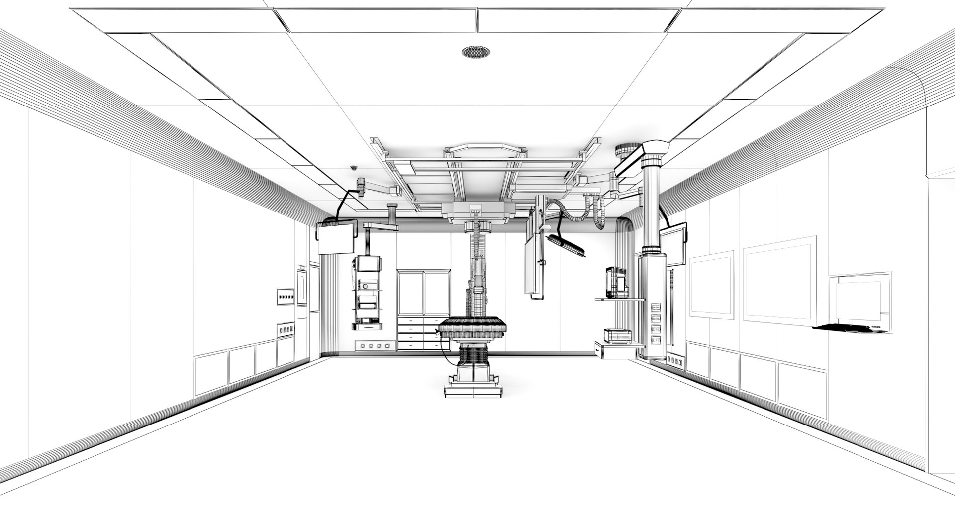 Medical Operating Room 3D Model - TurboSquid 2395793