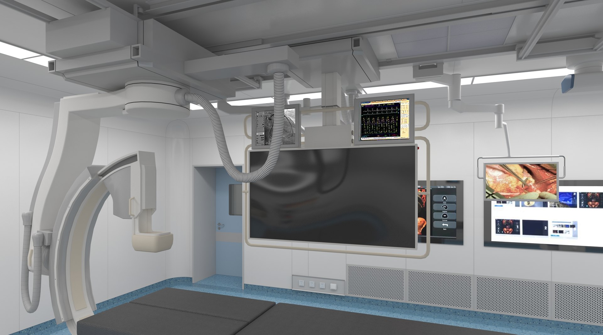 Medical Operating Room 3D Model - TurboSquid 2395793