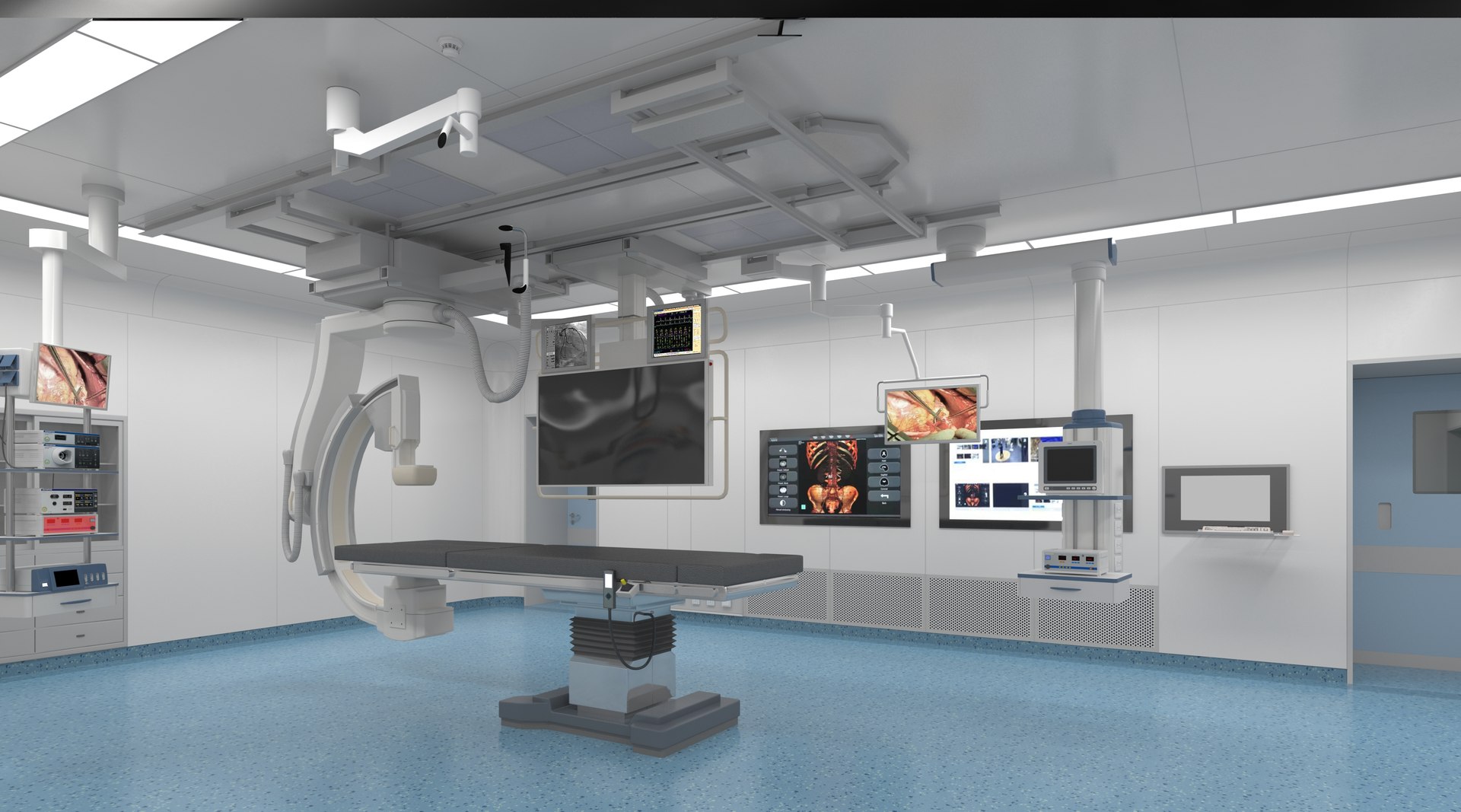 Medical Operating Room 3D Model - TurboSquid 2395793