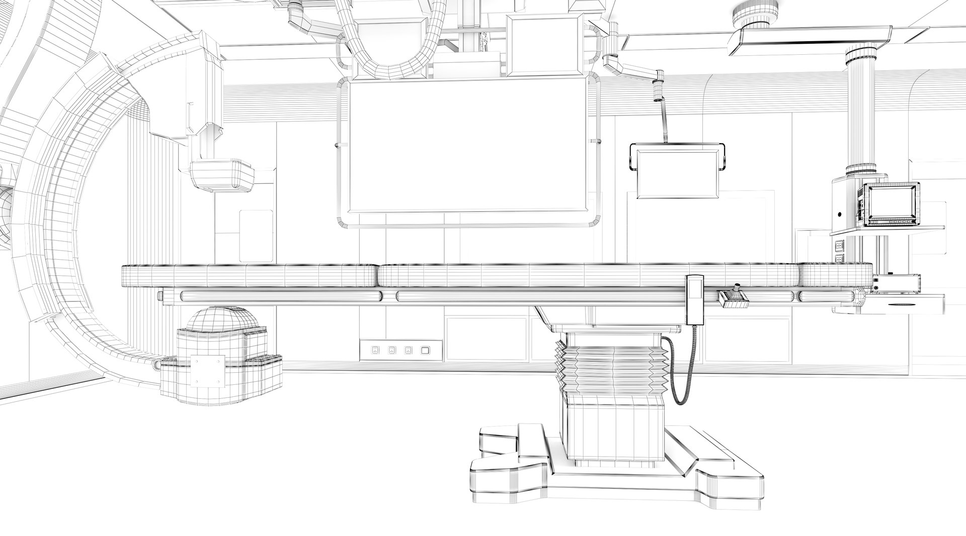 Medical Operating Room 3D Model - TurboSquid 2395793