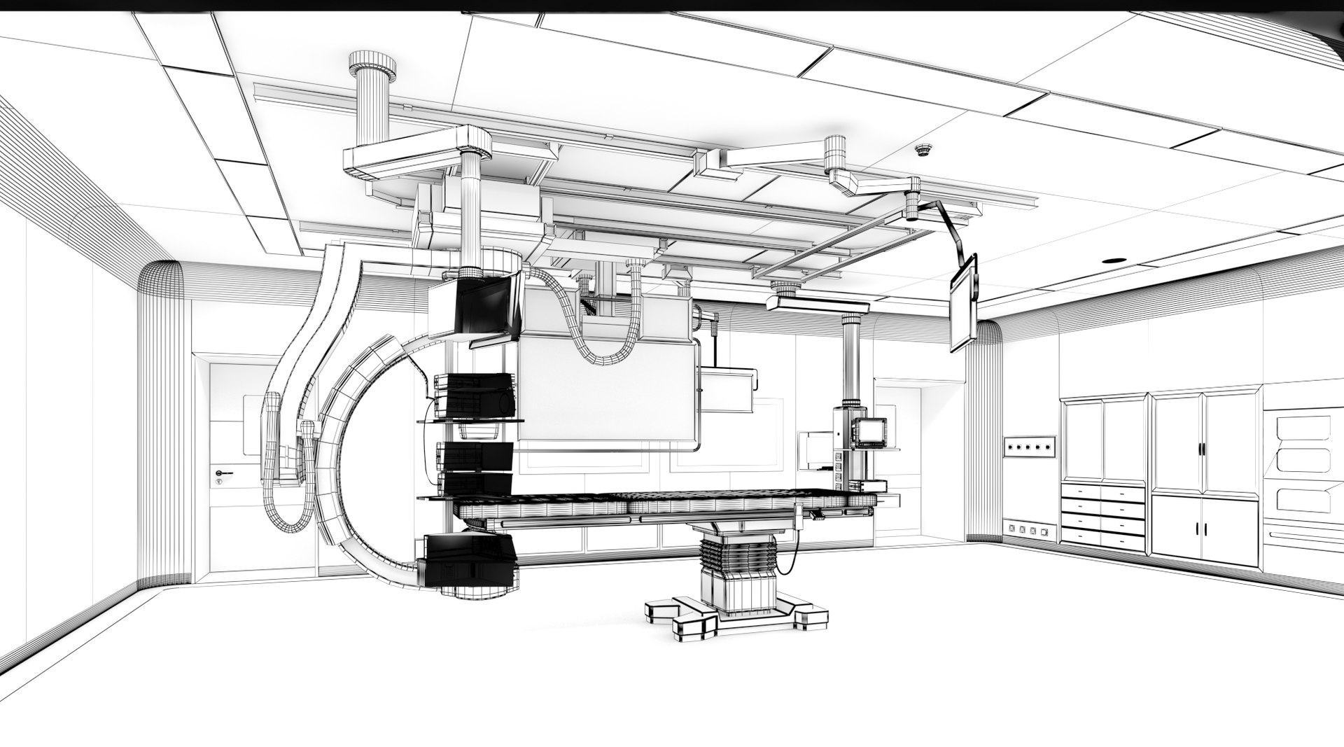 Medical Operating Room 3D Model - TurboSquid 2395793