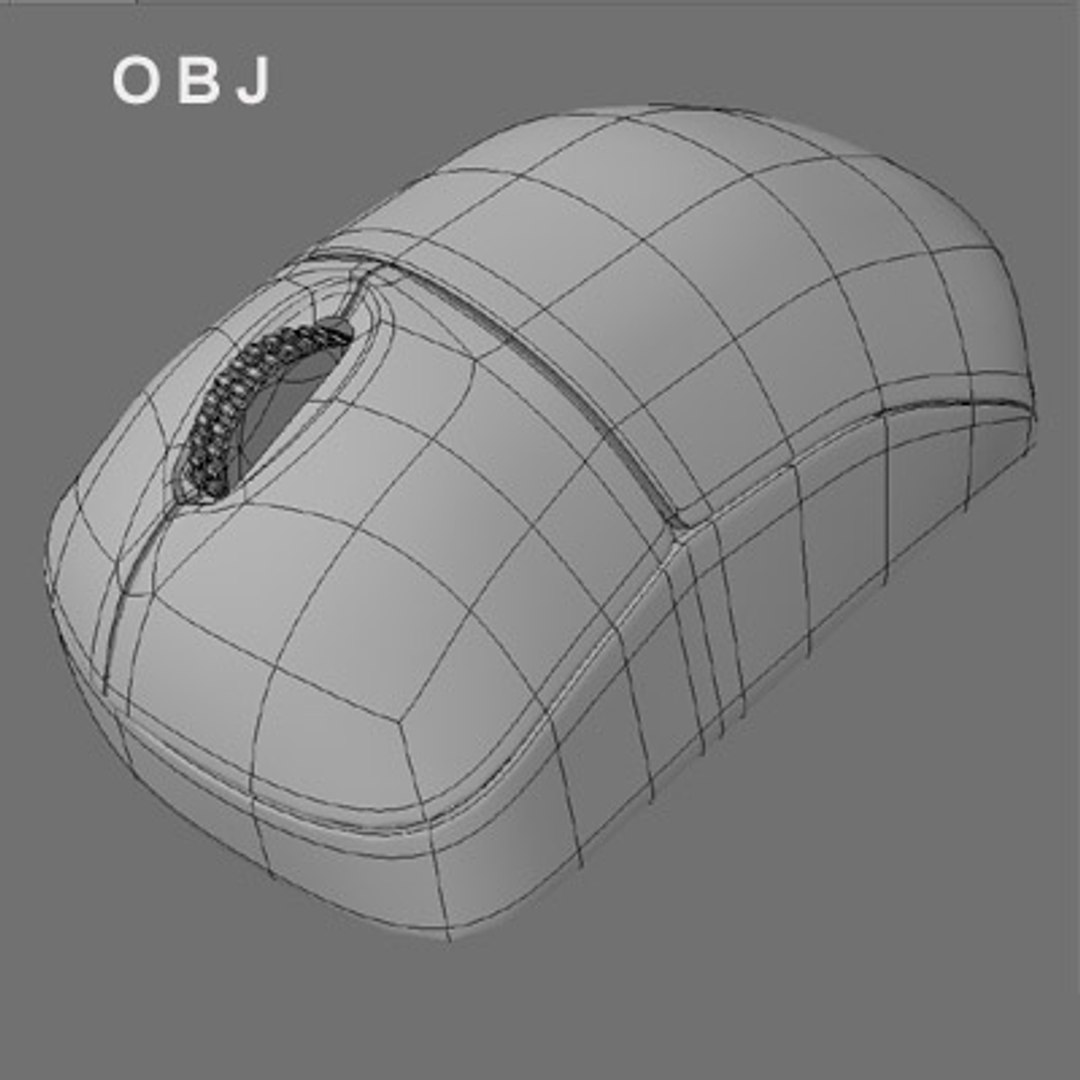 3d pc mouse model