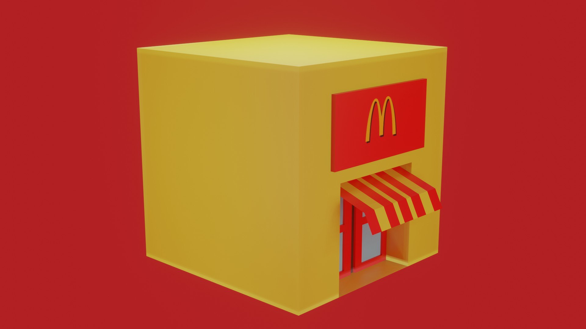 3D Mcdonalds Model - TurboSquid 1971310