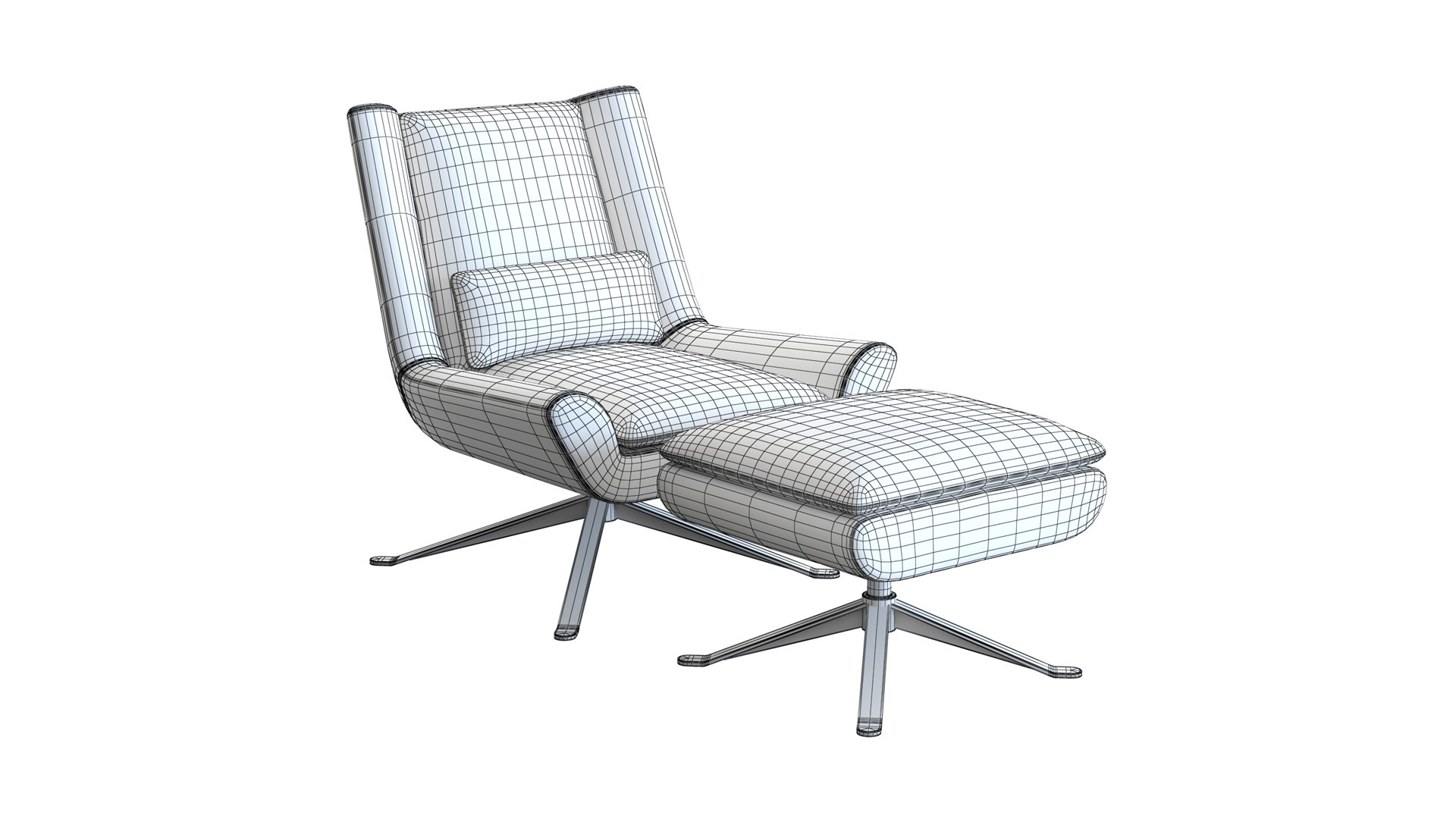 3D Model Restoration Hardware Luke Chair - TurboSquid 2089995