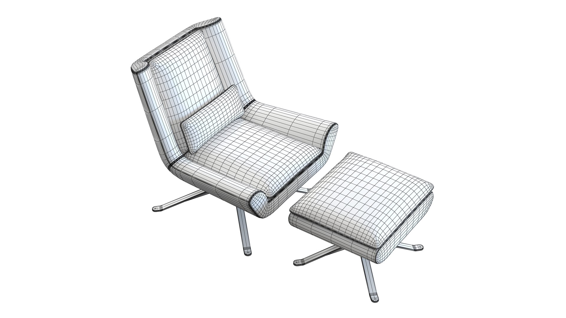 3D Model Restoration Hardware Luke Chair - TurboSquid 2089995