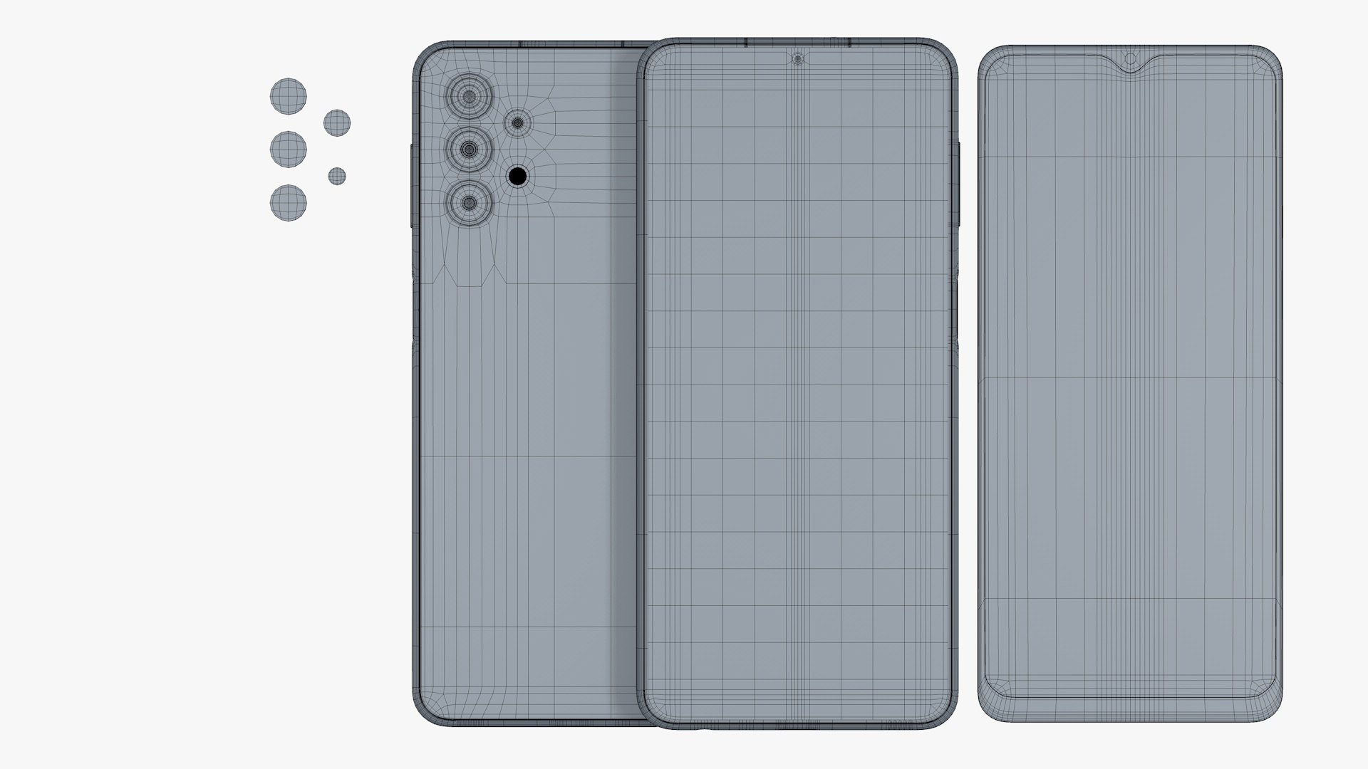 Galaxy a32 3D model - TurboSquid 1677804