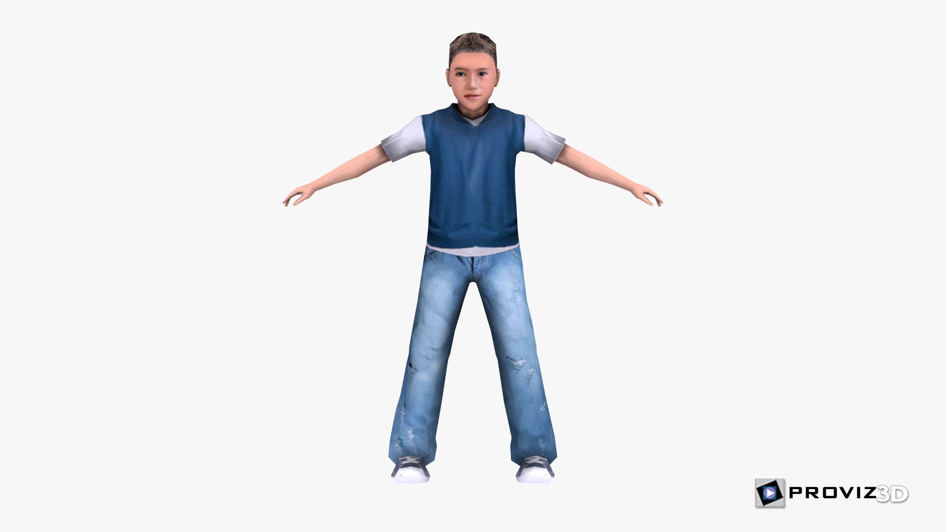 People Children 3d Max