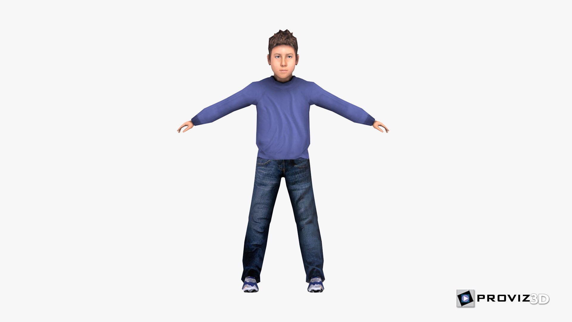 People Children 3d Max
