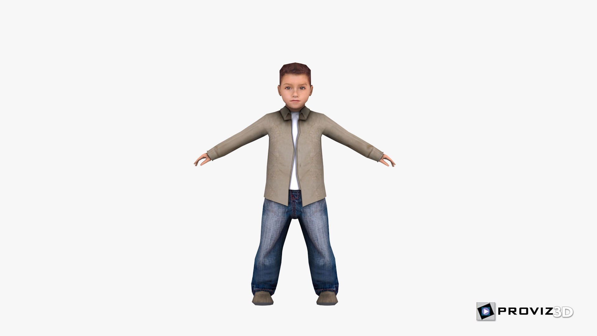 People Children 3d Max