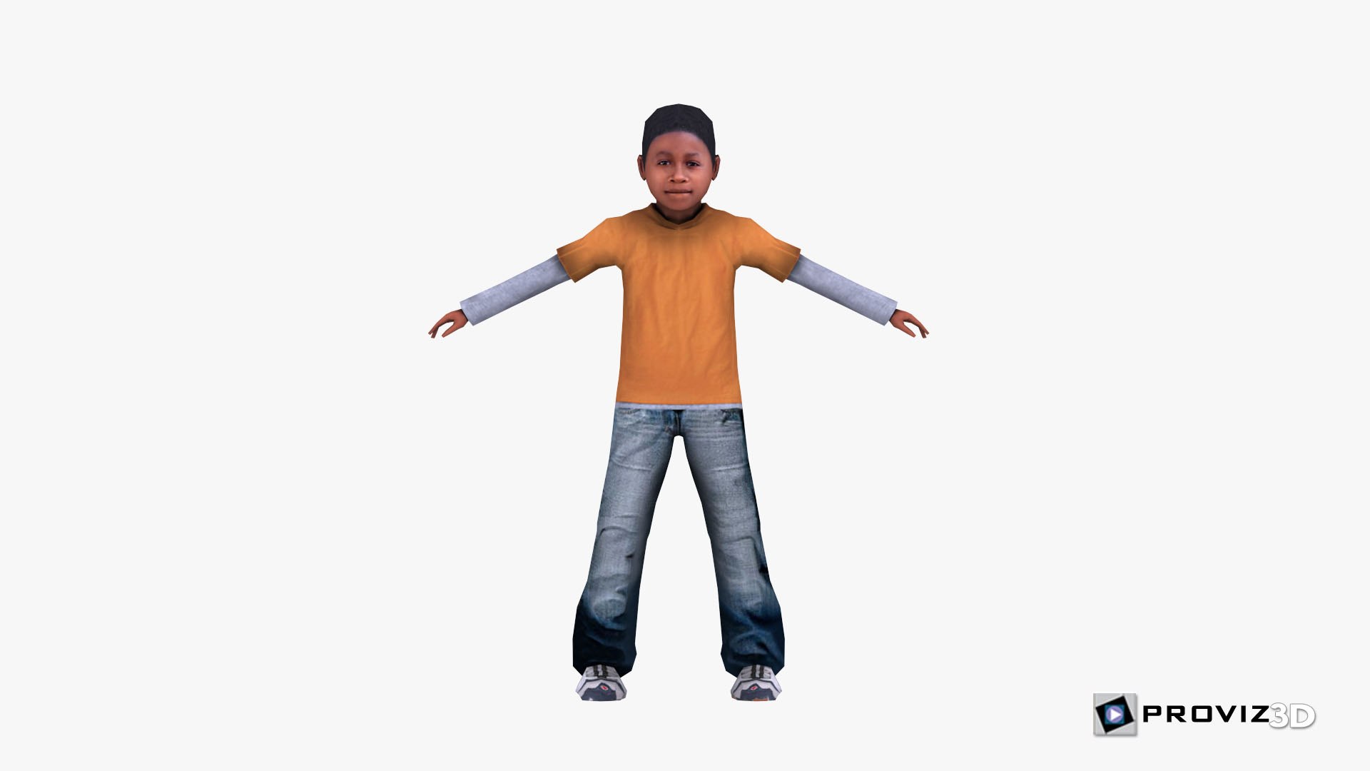People Children 3d Max
