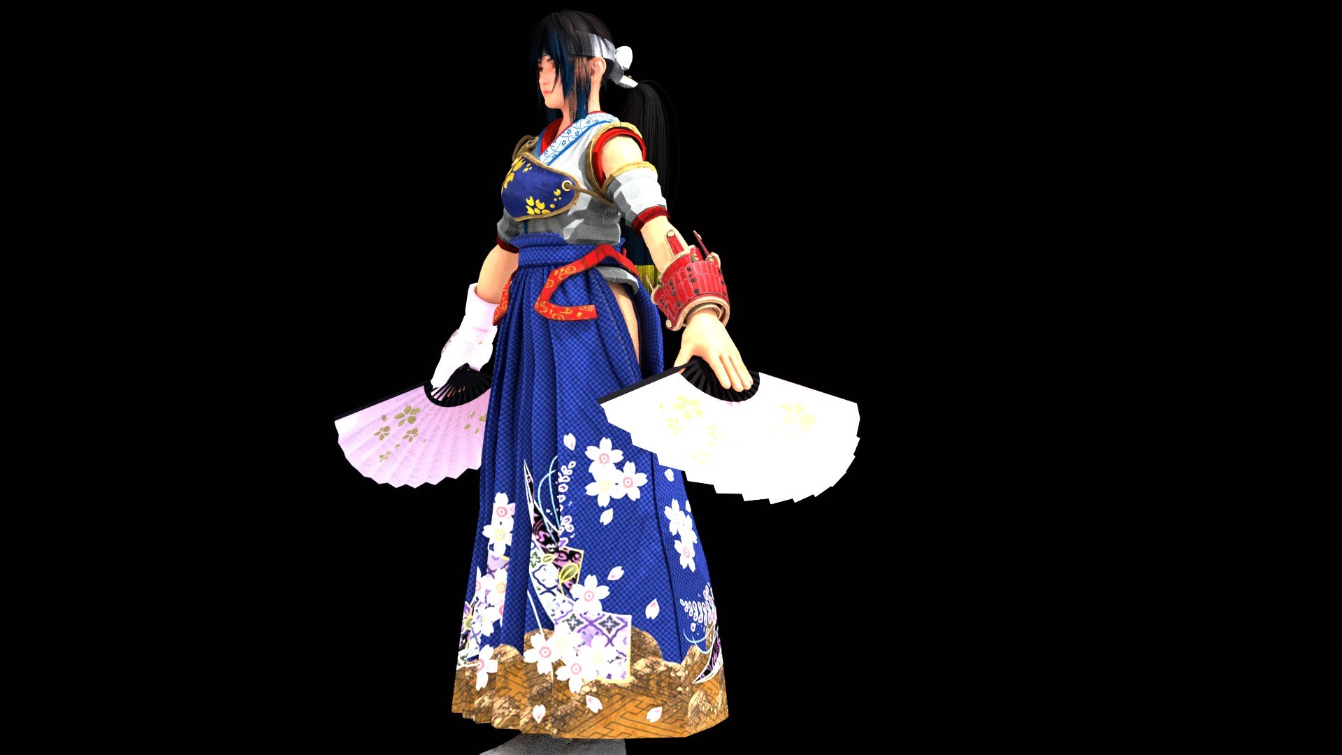 Cute Girl Anime Rigged 3d Model Turbosquid 1848517