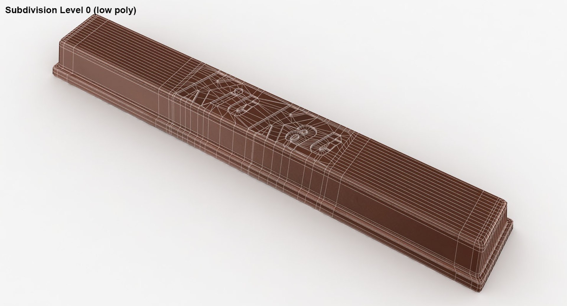3d Model Realistic Kit Kat 1