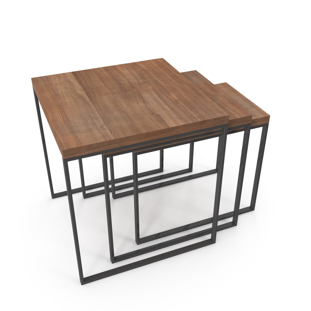 Coffee table model - TurboSquid 1869081