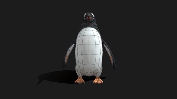 Penguin gentoo model - TurboSquid 1688396