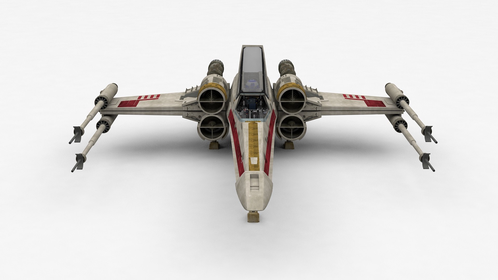 3D X-Wing Starfighter Model - TurboSquid 2105587