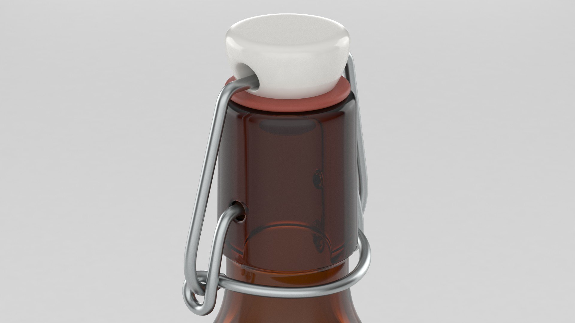3D Flip Top Bottle 330ml - TurboSquid 1985491
