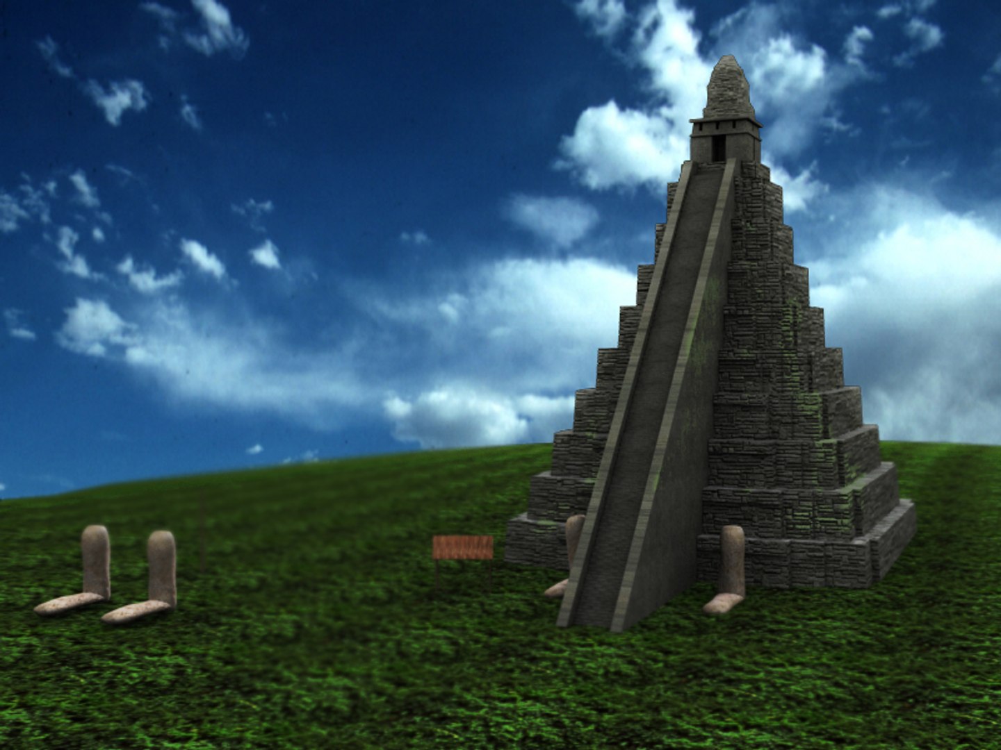 Mayan Pyramid Tikal Zipped Max