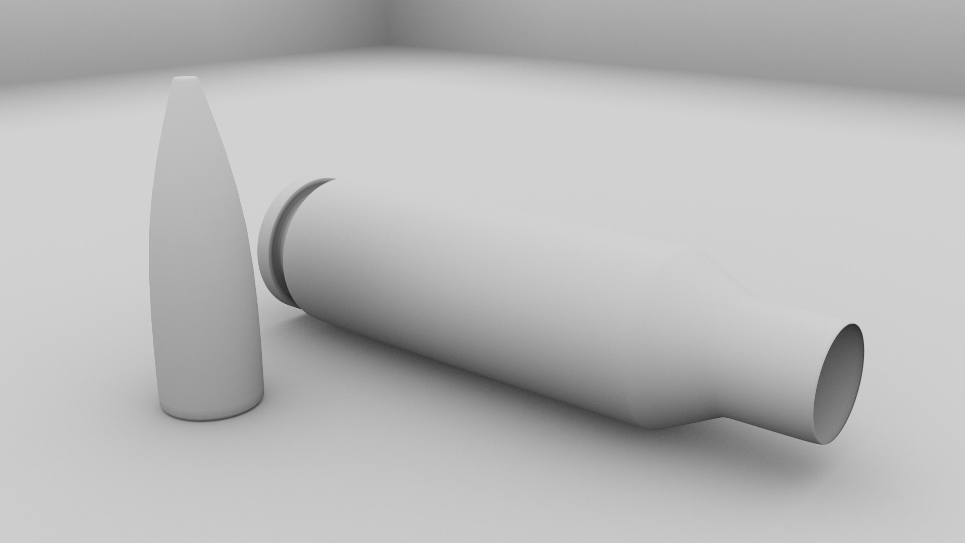 3d 30 Millimeter Bullet