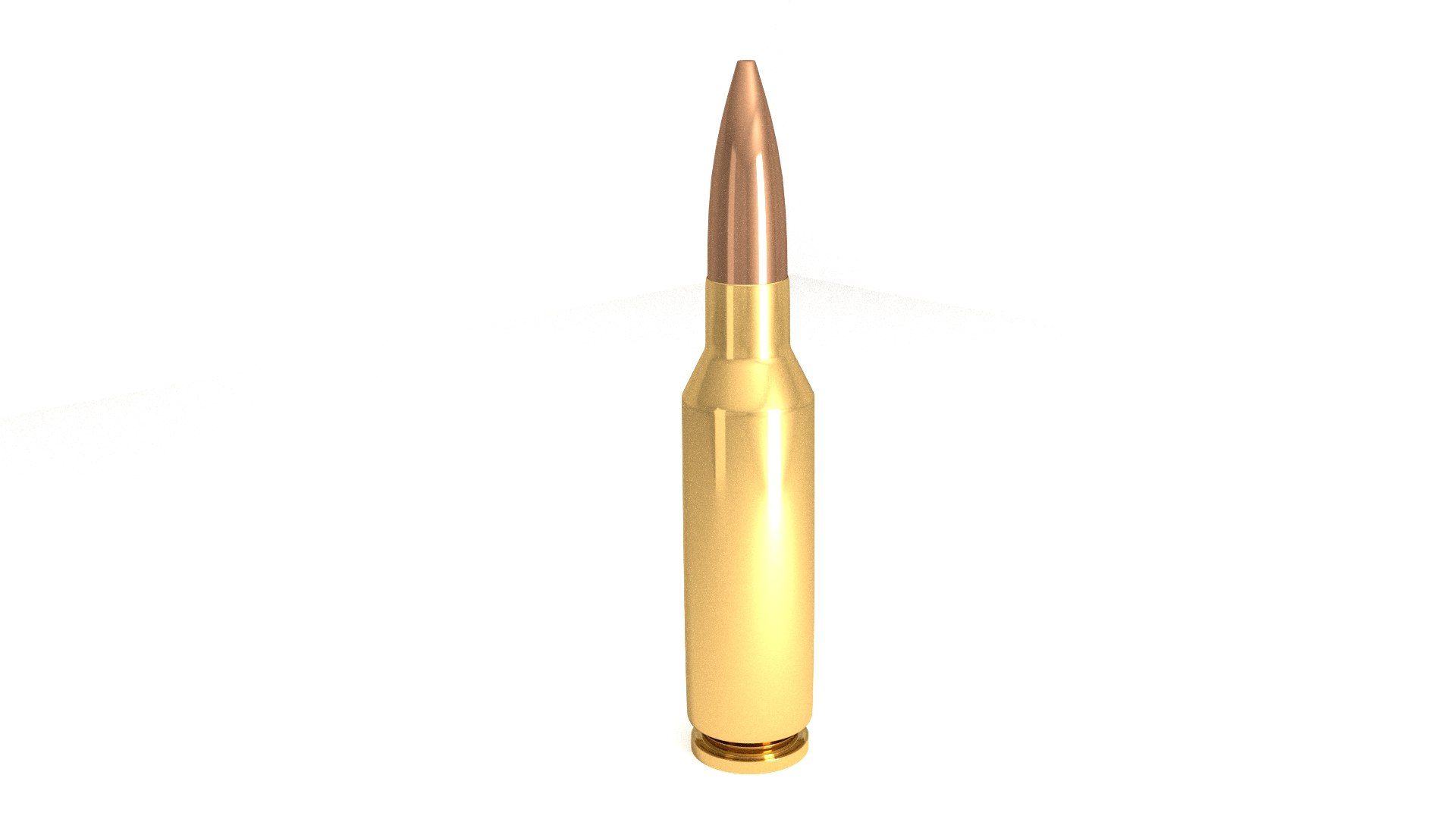 3d 30 Millimeter Bullet
