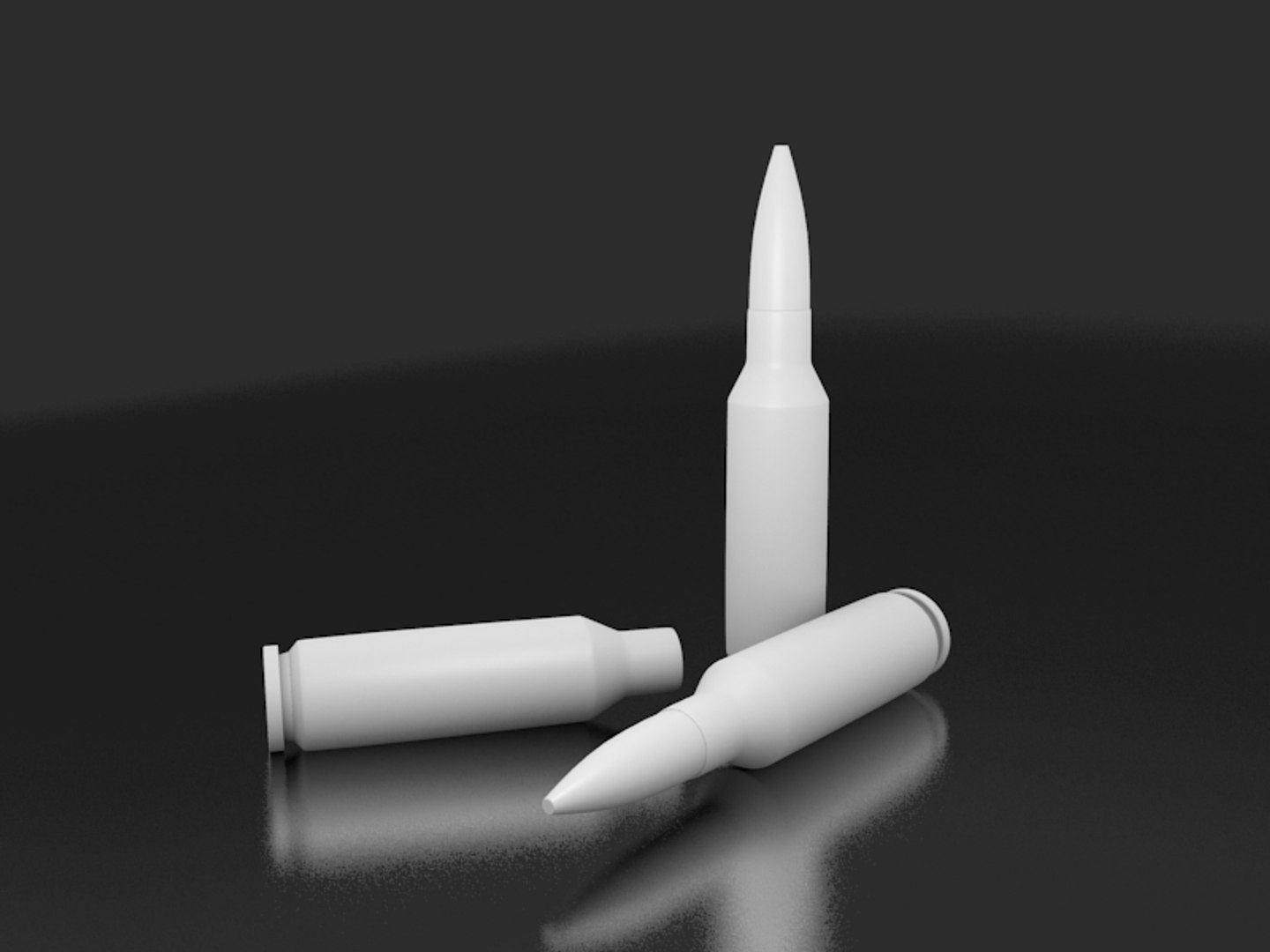 3d 30 Millimeter Bullet