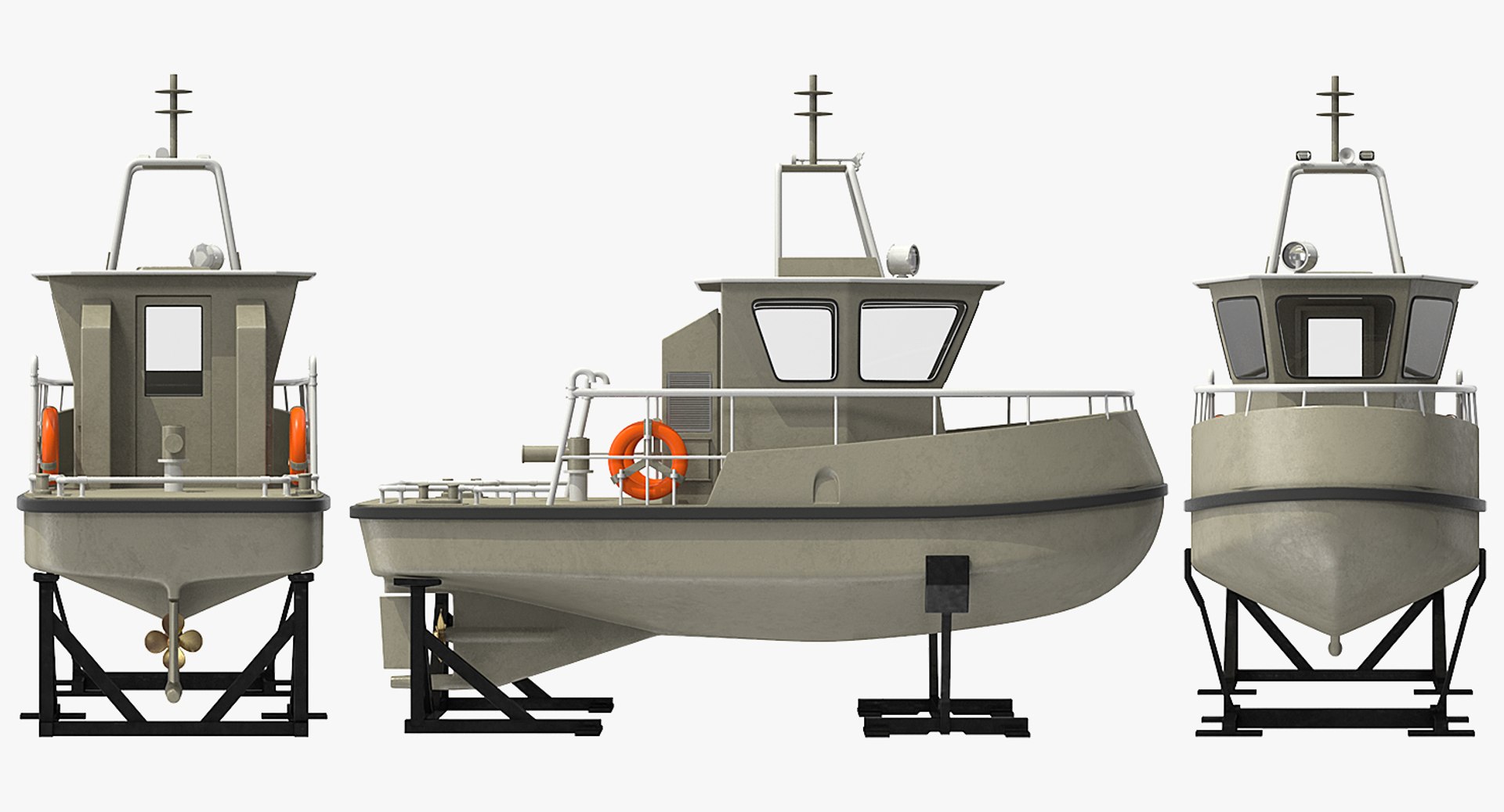 3D Boat Stands - TurboSquid 1291416