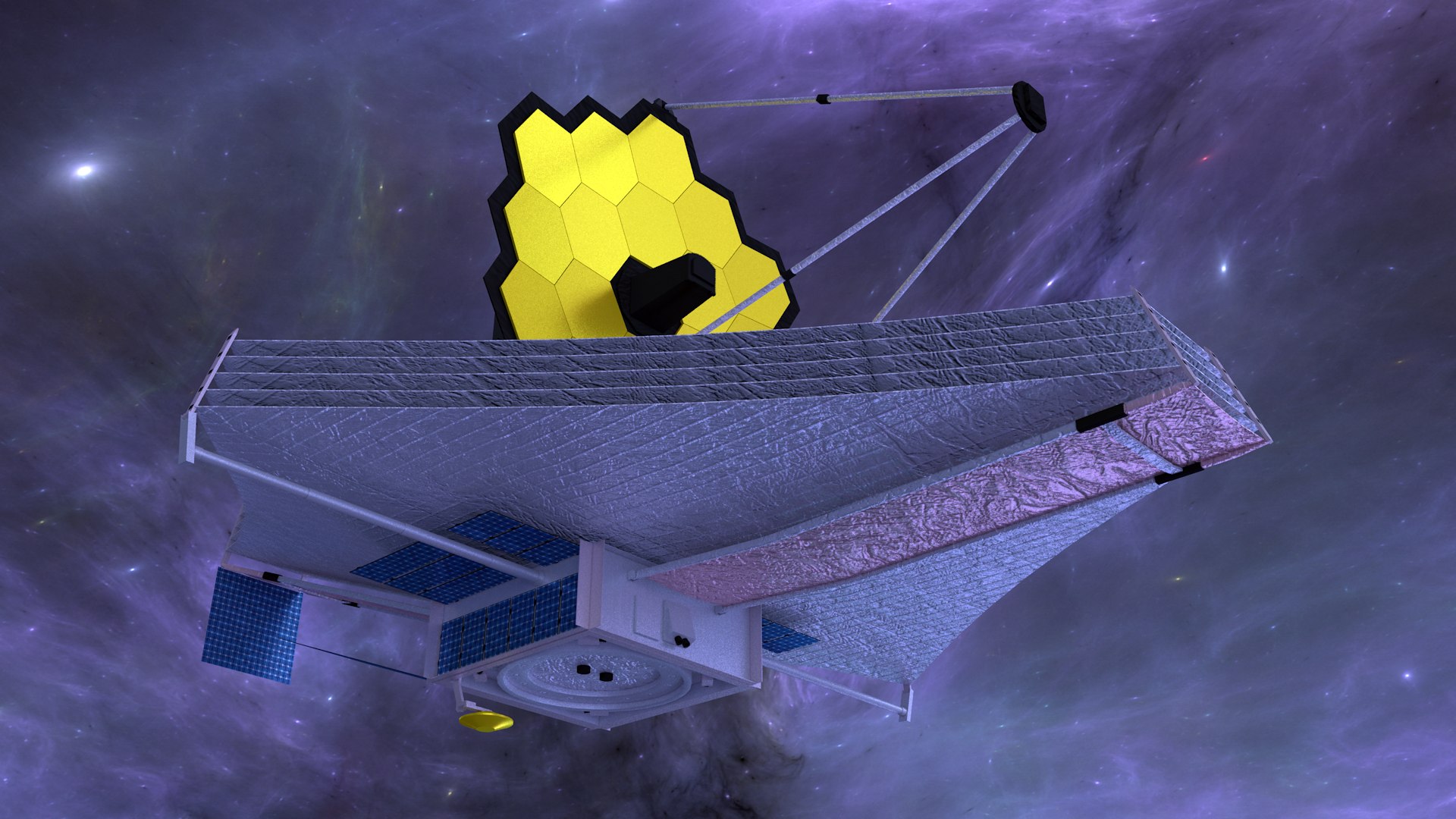 3D Model Telescope James Webb - TurboSquid 1839317