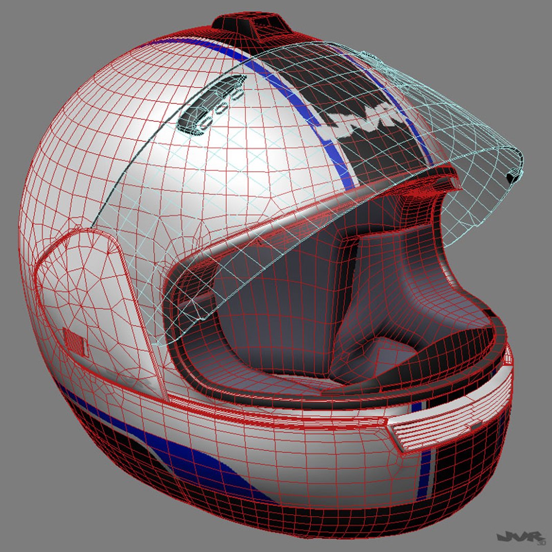 3d Motorcycle Helmet