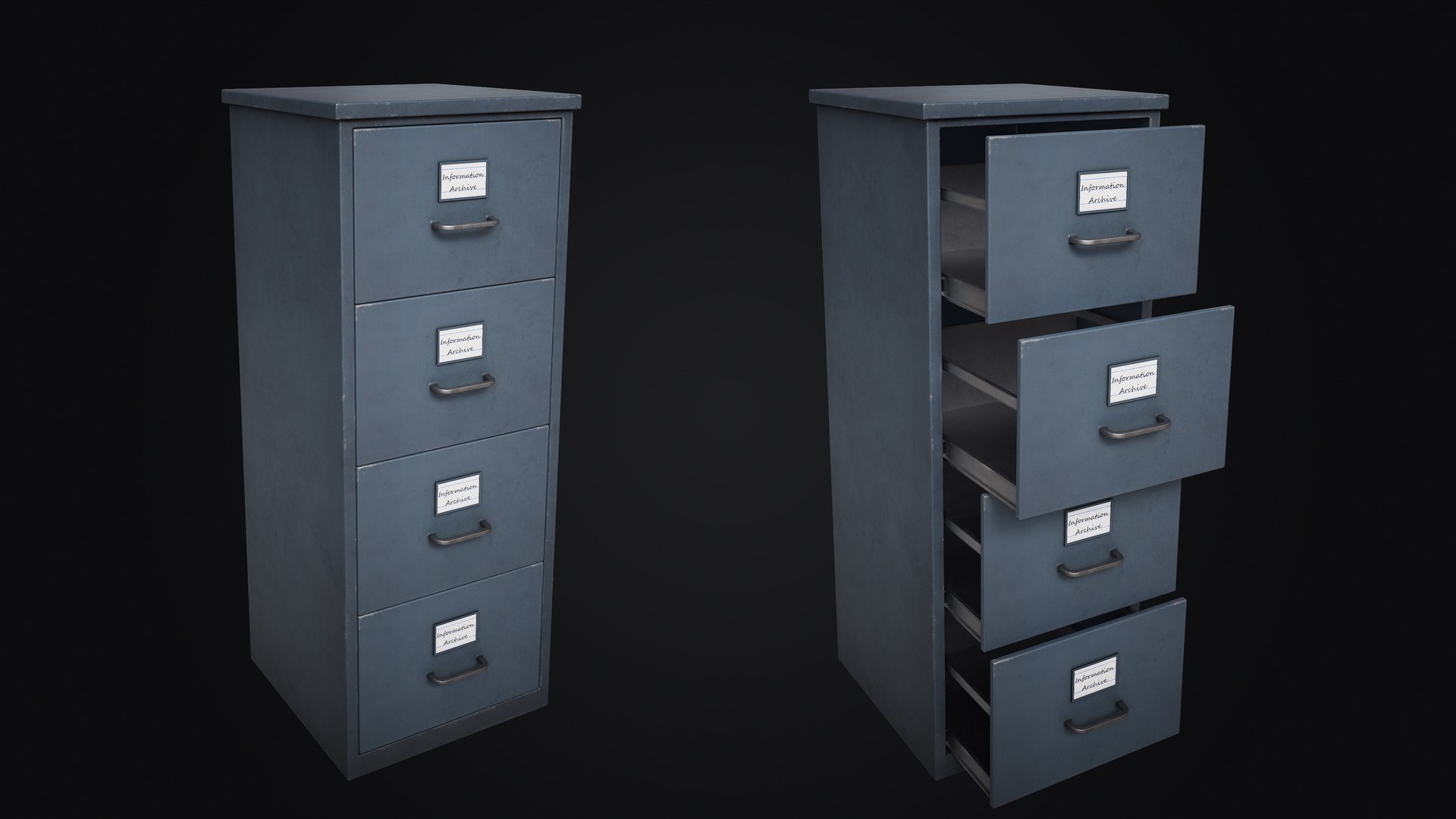 File Cabinet 3D - TurboSquid 2079833