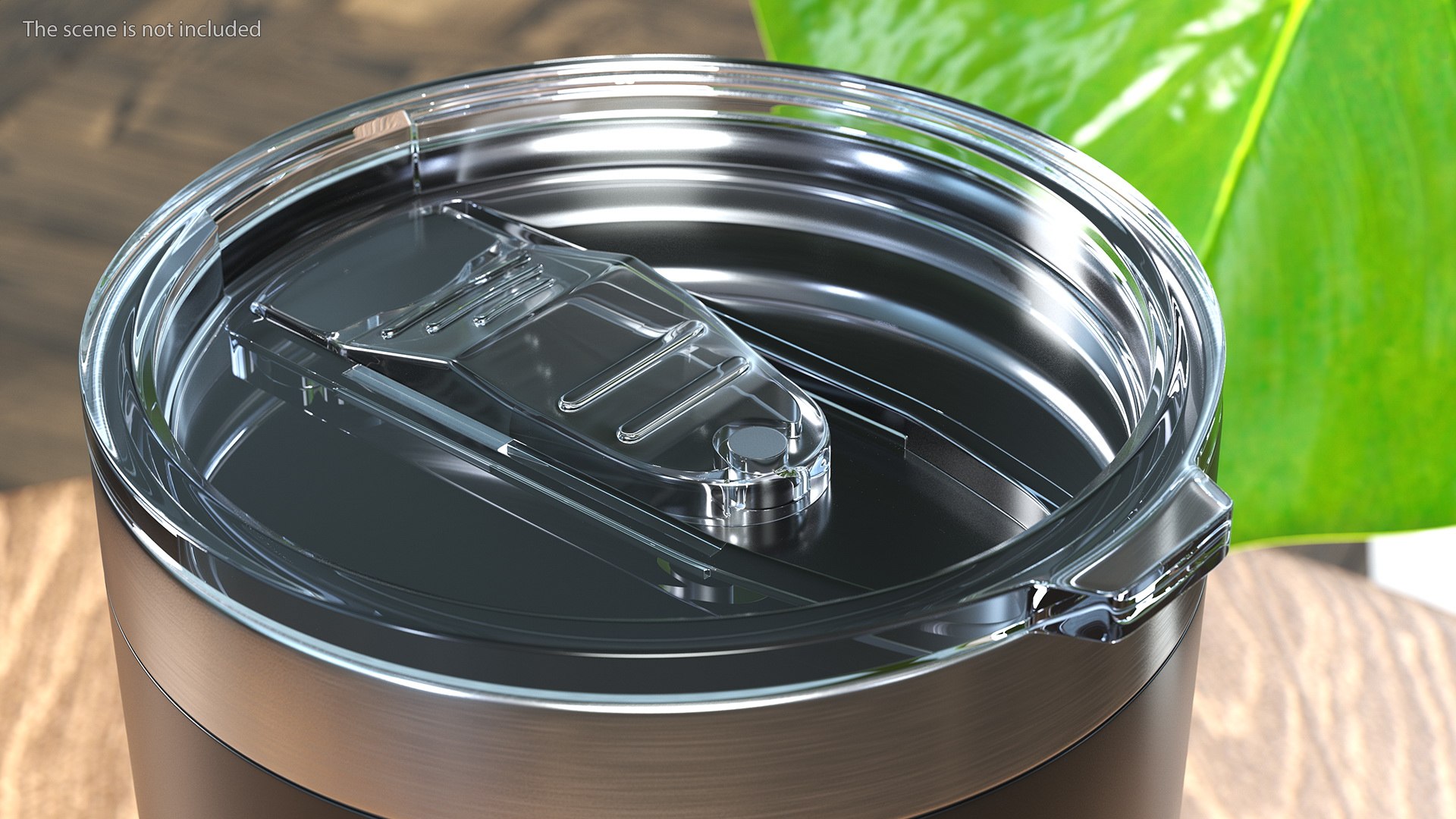 3D Model JURO Stainless Steel Thermo Cup Black - TurboSquid 1942232