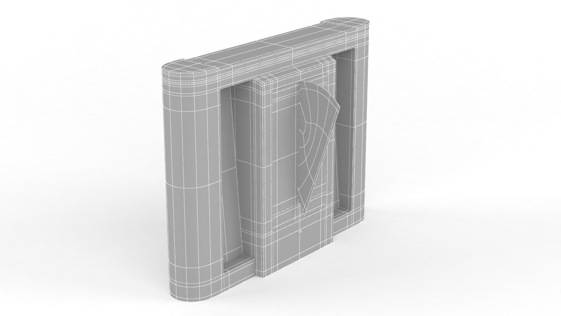 Turnstile Gate 3D Model - TurboSquid 2084867