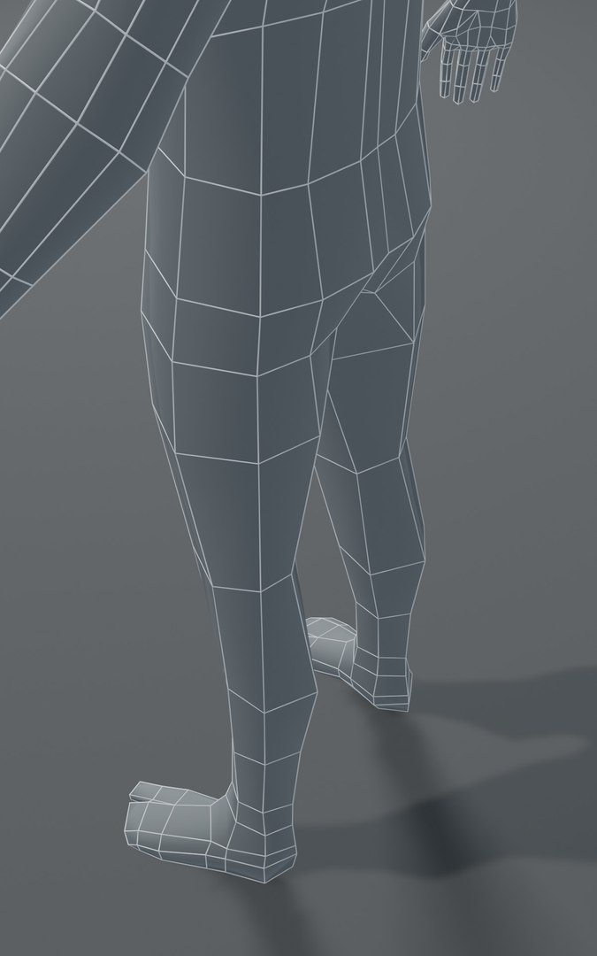Male And Female Body Base Mesh 1000 Polygons 3D Model - TurboSquid 1775704