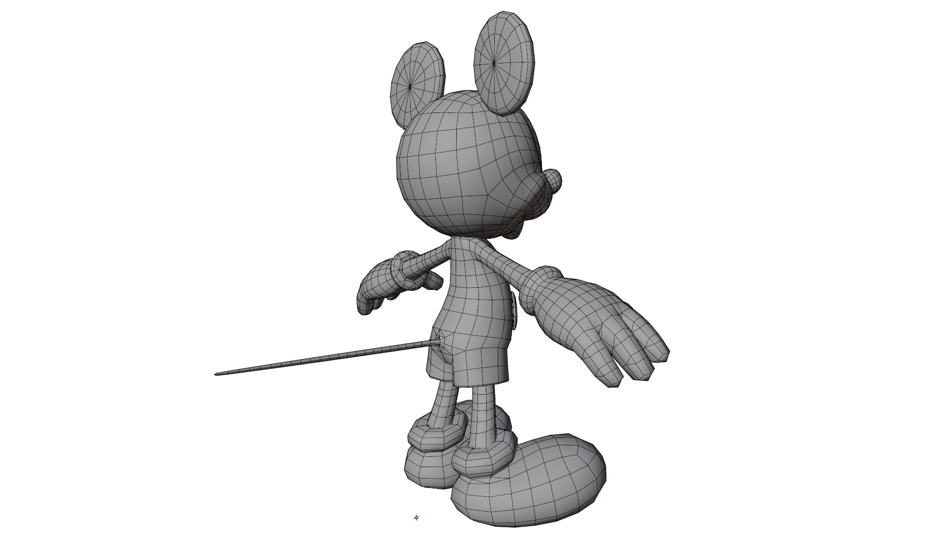 Mickey Mouse 3D Model - TurboSquid 2210909